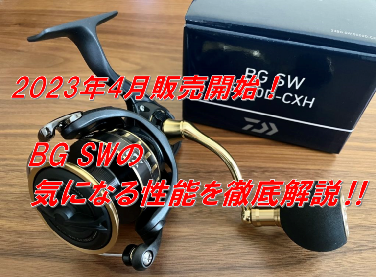 【BG SW】ダイワSWシリーズ新作！この価格でこの仕様はコスパ最強！2023年デビュー！BG SWの魅力を徹底解説！ | PUKUTAKU